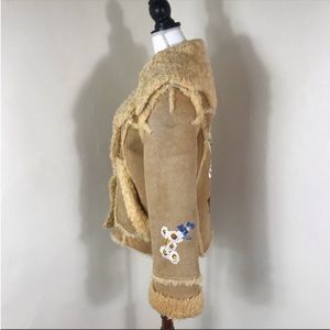 Coach | Jackets & Coats | Coach 941 Embroidered Eagle Raggedy Shearling ...